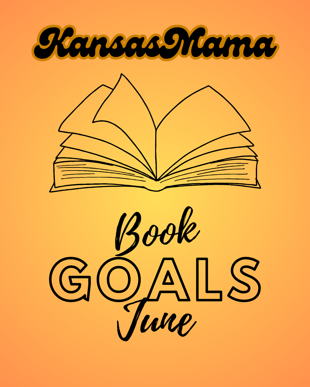 My Monthly Book Goals – KansasMama Blog
